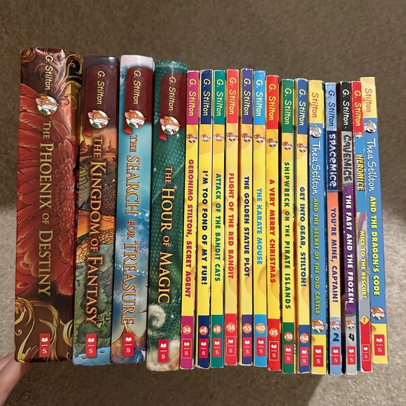 Other | Geronimo Stilton Books 18 Total Including Four Kingdom Of ...